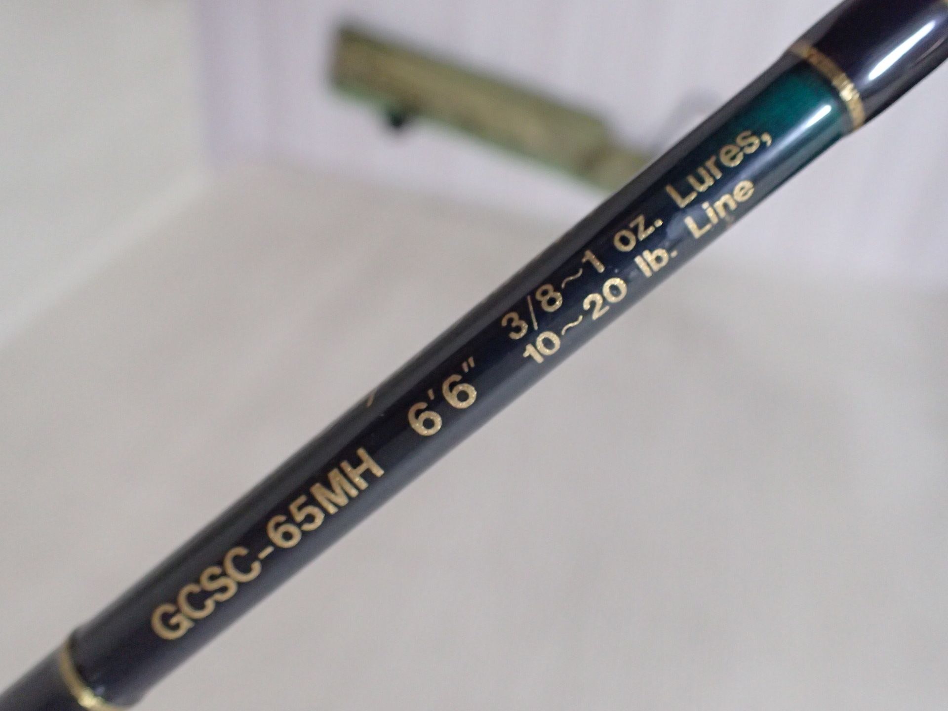 日本代購代標第一品牌【樂淘letao】－K137/2F EVERGREEN エバーグリーン 釣り竿 コンバットスティック スーパーウォーリアー GCSC-65MH 中古品